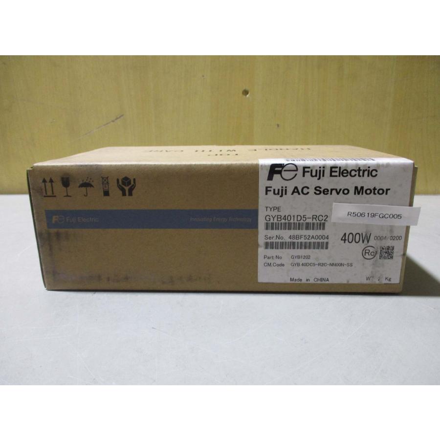 新古 Fuji Electric AC Servo Motor Model-GYB401D5-RC2 0.4kw(R50619FGC005) : r50619fgc005 ...