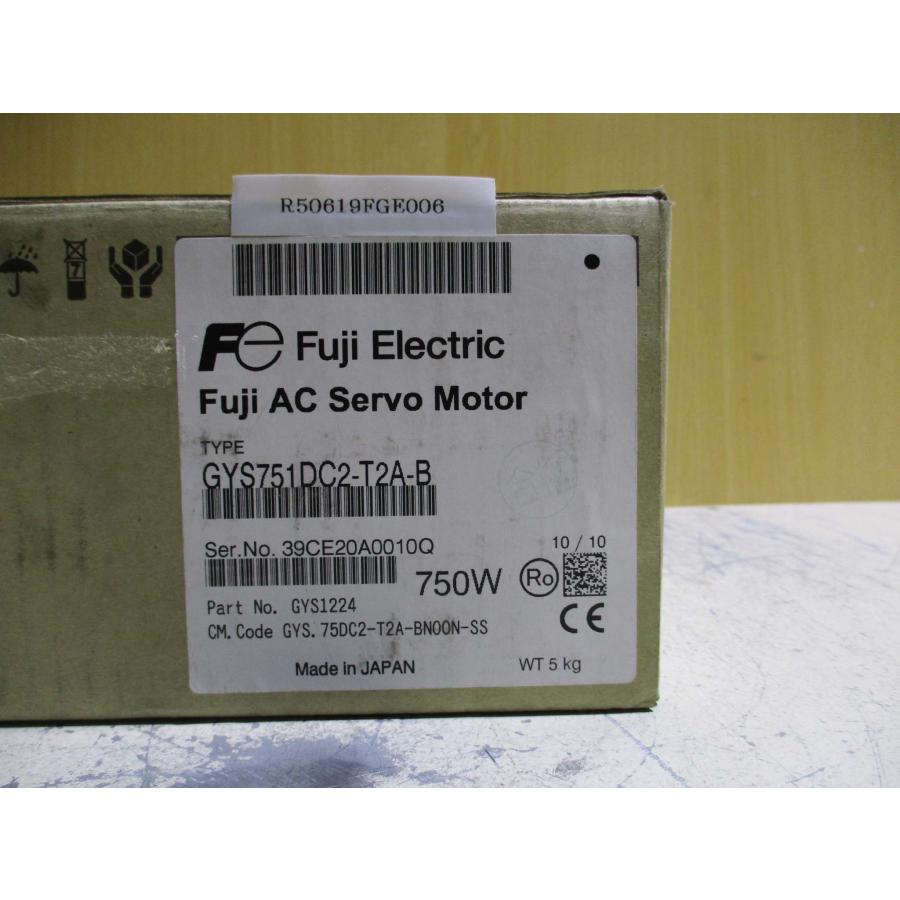 新古 Fuji Electric GYS751DC2-T2A-B Servo Motor 750W(R50619FGE006) : growdetrading Yahoo!ショップ - 通販 ...