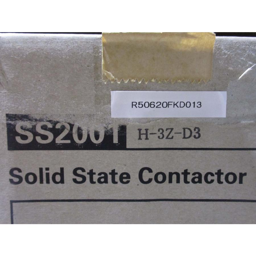 新古 FUJI SOLID STSTE CONTACTOR SS2001H-3Z-D3 ソリッドステートコンタクタ SSシリーズ(R50620FKD013) : growdetrading ...