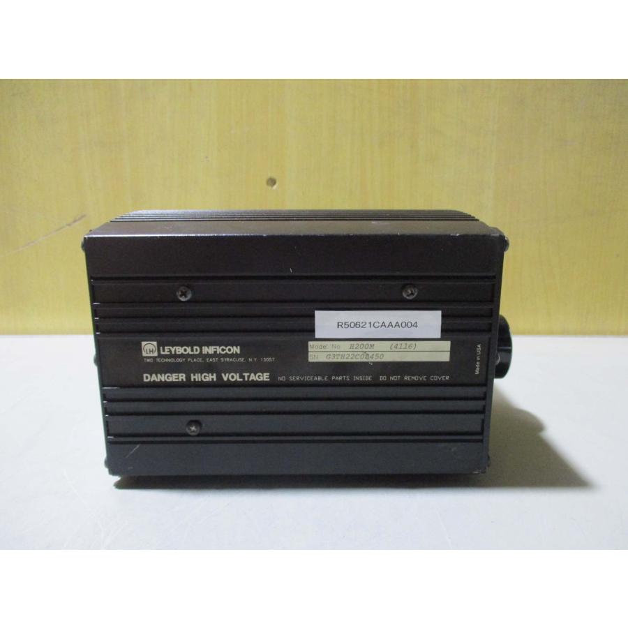 中古 Leybold Inficon H200M (4116) Transpector Box Residual Gas Tester ...