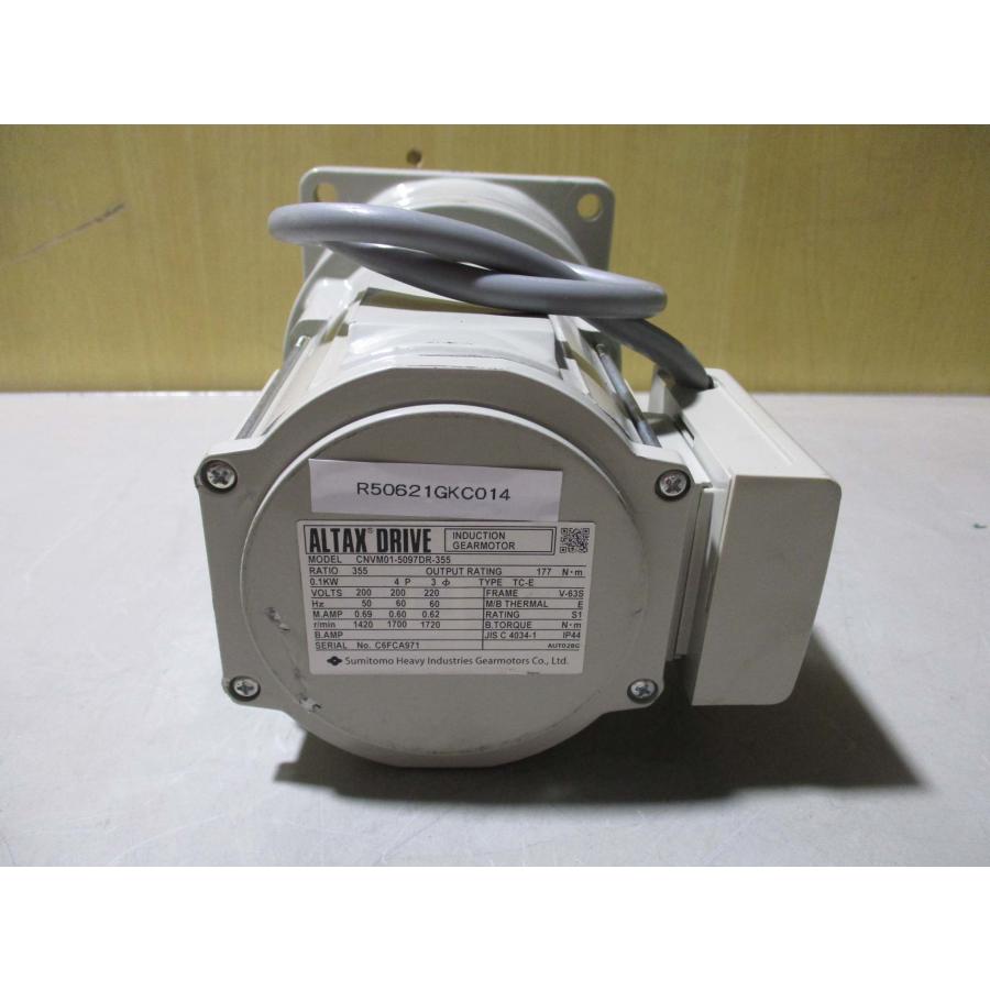 中古 SUMITOMO ALTAX DRIVE CNVM01-5097DR-355 0.1KW(R50621GKC014) : growdetrading Yahoo!ショップ - 通販 ...
