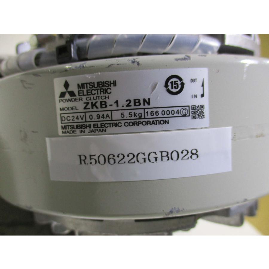 中古 MITSUBISHI POWER CLUTCH ZKB-1.2BN パウダクラッチ(R50622GGB028) : growdetrading Yahoo!ショップ - 通販 ...