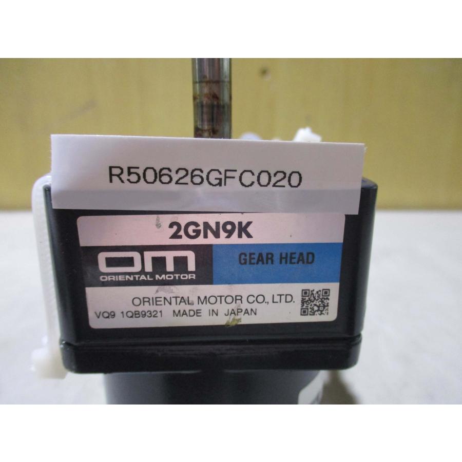 中古 ORIENTAL MOTOR 2GN9K ギアヘッド / 2TK3CGN-A トルクモーター(R50626GFC020 ...