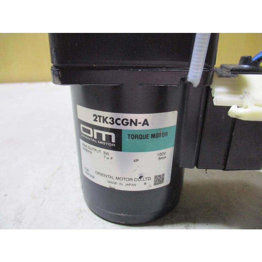 中古 ORIENTAL MOTOR 2GN9K ギアヘッド / 2TK3CGN-A トルクモーター(R50626GFC020 ...