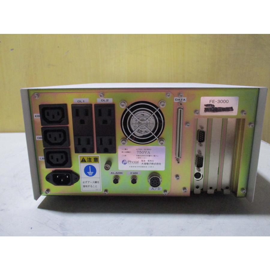 中古 Photal OTSUKA ELECTRONICS DETECTOR CONTROLLER FE-3000 反射分光膜厚計ユニット 通電 ...