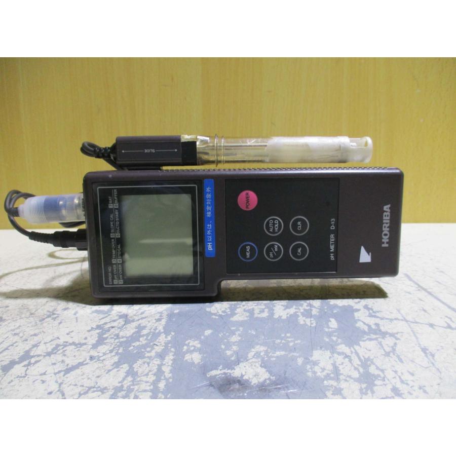中古 HORIBA D-13 ガラス電極式水素イオン濃度計(R50628AFB015) : r50628afb015 : growdetrading Yahoo!ショップ - 通販 ...