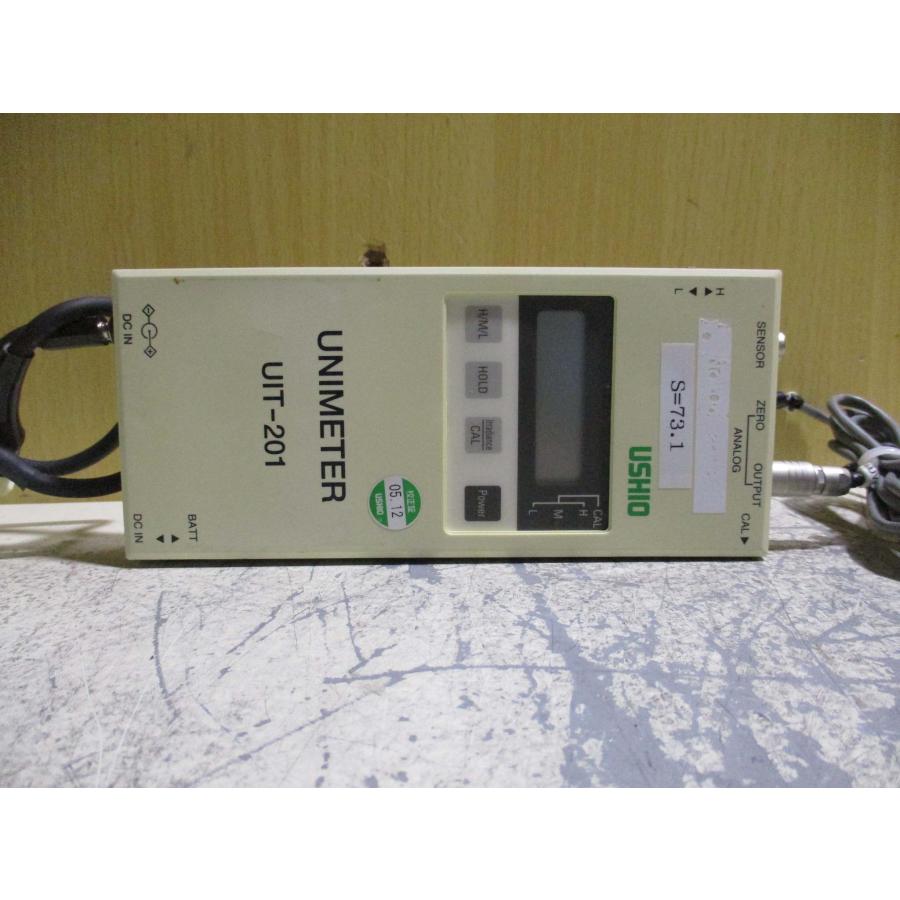 中古 USHIO UNIMETER UIT-201AFG 紫外線照度計(R50628AFB021) : growdetrading Yahoo ...