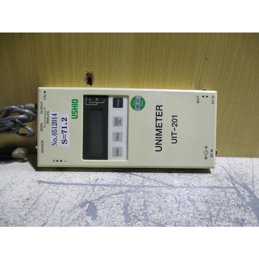 中古 USHIO UNIMETER UIT-201AFG 紫外線照度計(R50628AFB022) : growdetrading Yahoo ...