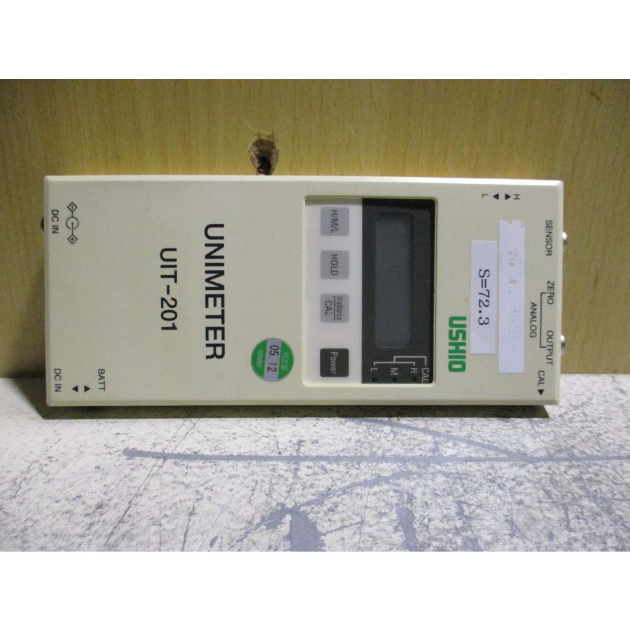 中古 USHIO UNIMETER UIT-201AFG 紫外線照度計(R50628AFB024) : growdetrading Yahoo ...
