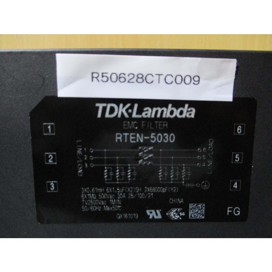 中古 TDK LAMBDA EMC FILTER RTEN-5030 ノイズフィルター 2個(R50628CTC009) : growdetrading Yahoo!ショップ - 通販 ...