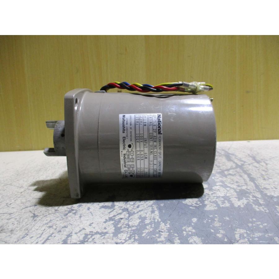中古 MATSUSHITA NATIONAL PERMANENT-SPLIT CAPACITOR MOTOR AP-TLB 2P 40W ...