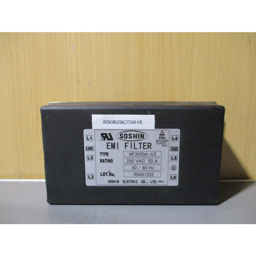 中古 SOSHIN EMI FILTER NF3050A-VZ ノイズフィルタ(R50629CTD015) : growdetrading Yahoo!ショップ - 通販 - Yahoo!ショッピング