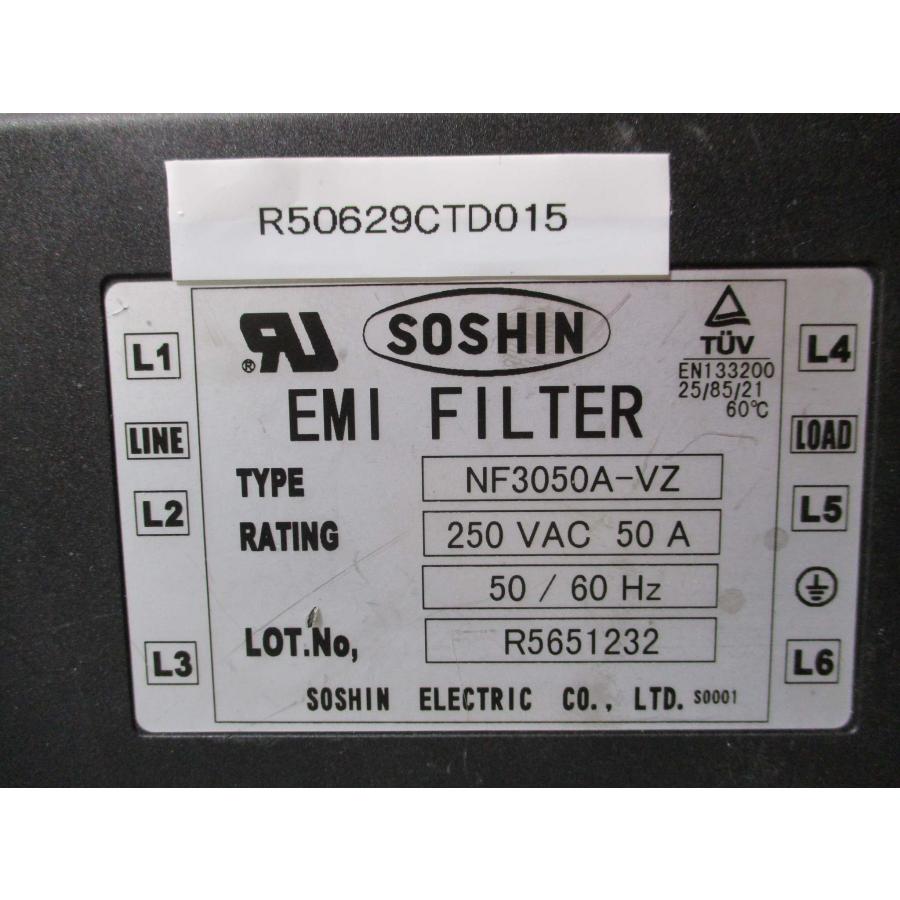 中古 SOSHIN EMI FILTER NF3050A-VZ ノイズフィルタ(R50629CTD015) : growdetrading Yahoo!ショップ - 通販 - Yahoo!ショッピング
