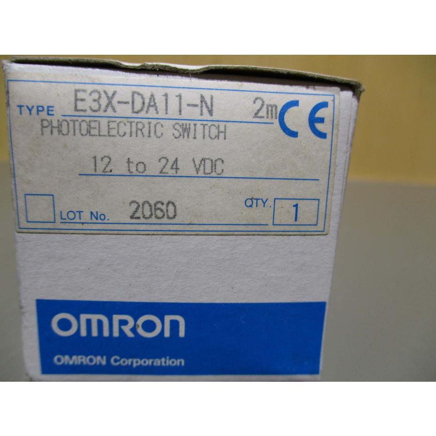 新古 OMRON PHOTO ELECTRIC SWITCH E3X-DA11-N 光電センサースイッチ 4個(R50629FFE005 ...