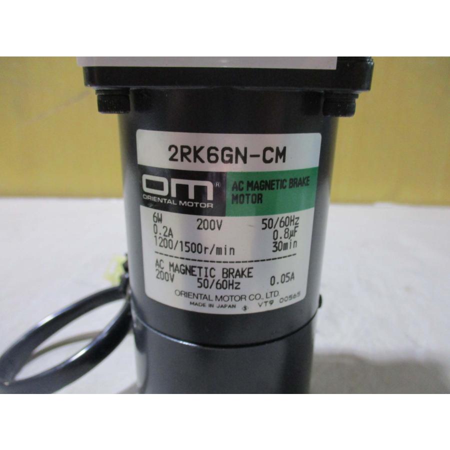 中古 ORIENTAL MOTOR モーター 2RK6GN-CM/2GN100K(R50629GDC029) : growdetrading ...
