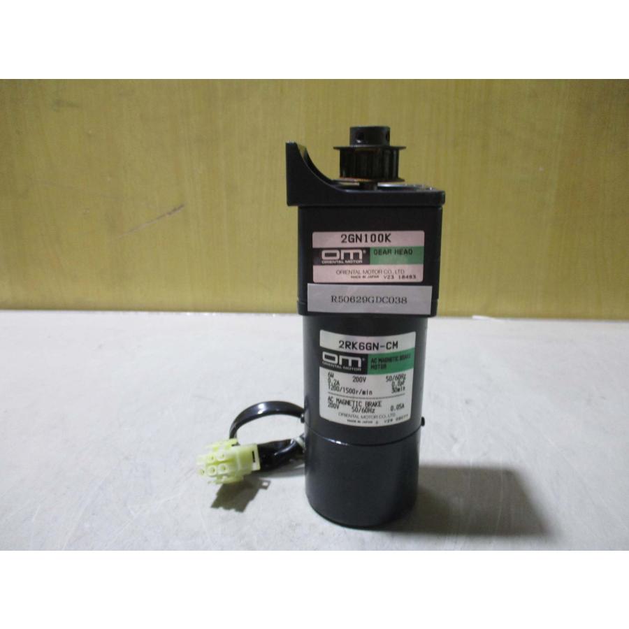 中古 ORIENTAL MOTOR インダクションモーター 2RK6GN-CM/2GN100K(R50629GDC038 ...