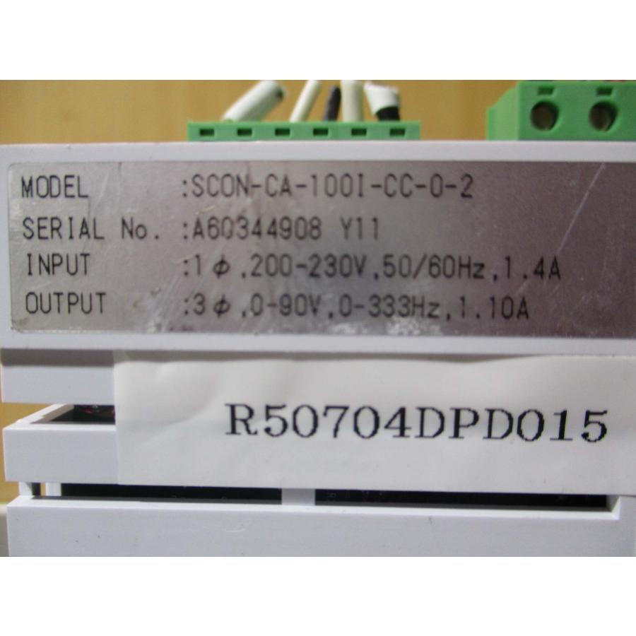 中古 IAI CONTROLLER SCON-CA-100I-CC-0-2(R50704DPD015) : r50704dpd015 ...