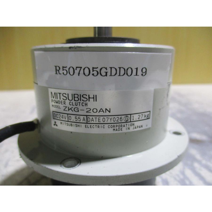 中古 MITSUBISHI POWDER CLUTCH ZKG-20AN パウダクラッチ ZKG-AN形(R50705GDD019) : growdetrading Yahoo!ショップ ...