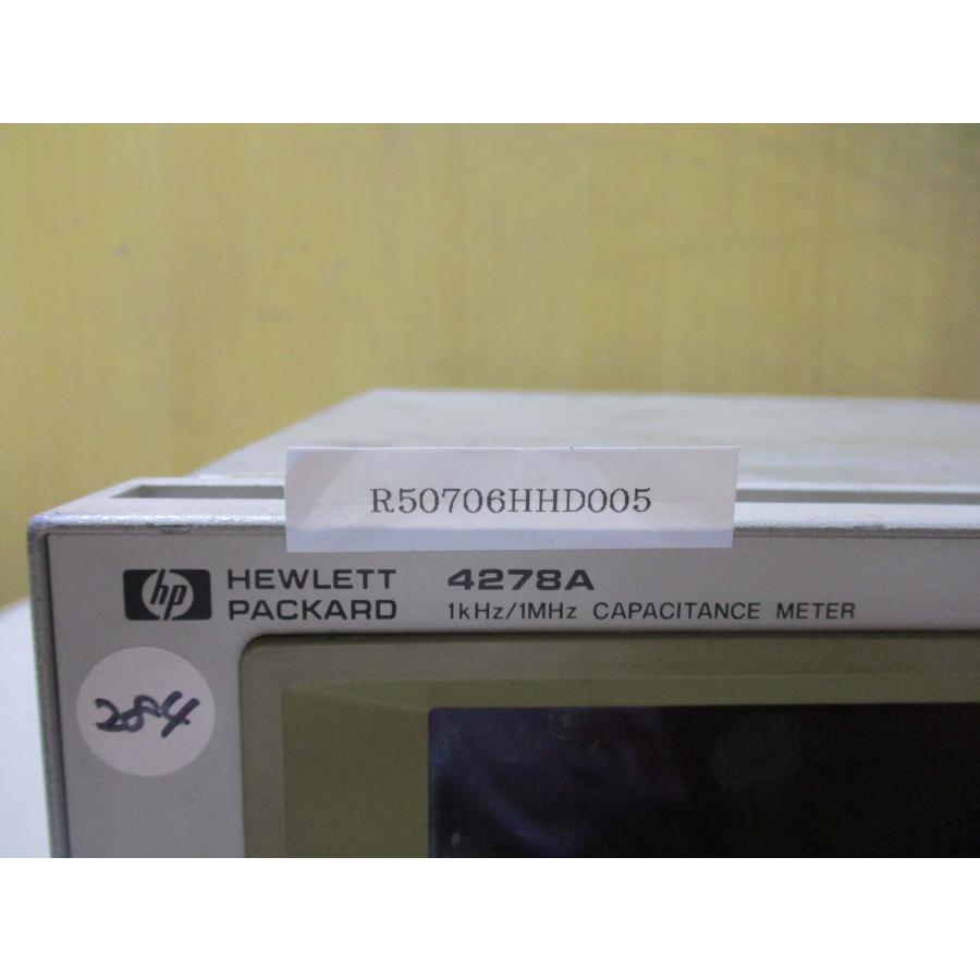 中古 HEWLETT PACKARD 4278A CAPACITANCE METER 通電OK(R50706HHD005 ...