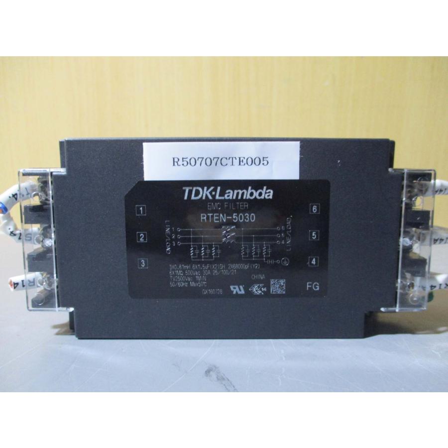 中古TDK-Lambda RTEN-5030 ノイズフィルター [2個セット](R50707CTE005) : growdetrading Yahoo!ショップ - 通販 - Yahoo!ショッピング