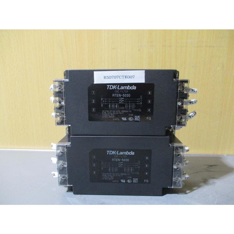 中古TDK-Lambda RTEN-5030 ノイズフィルター [2個セット](R50707CTE007) : growdetrading Yahoo!ショップ - 通販 - Yahoo!ショッピング