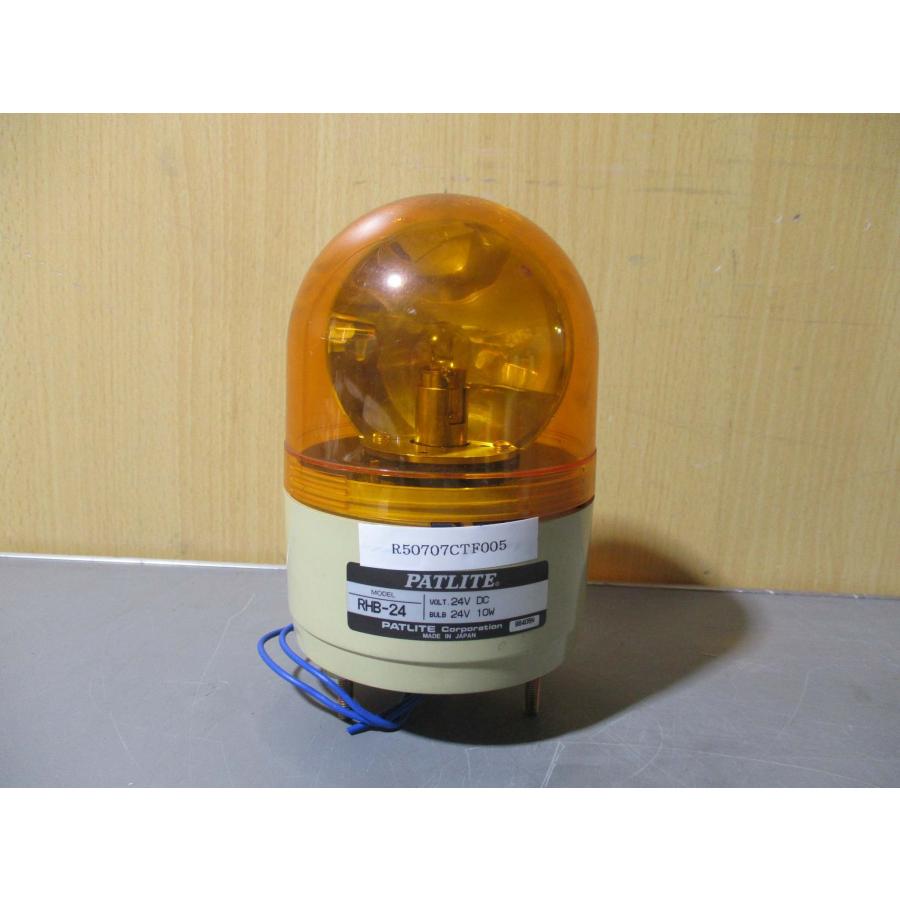 中古PATLITE 回転灯 表示灯 信号 シグナル ライト LED RHB-24(R50707CTF005) : growdetrading Yahoo!ショップ - 通販 - Yahoo ...