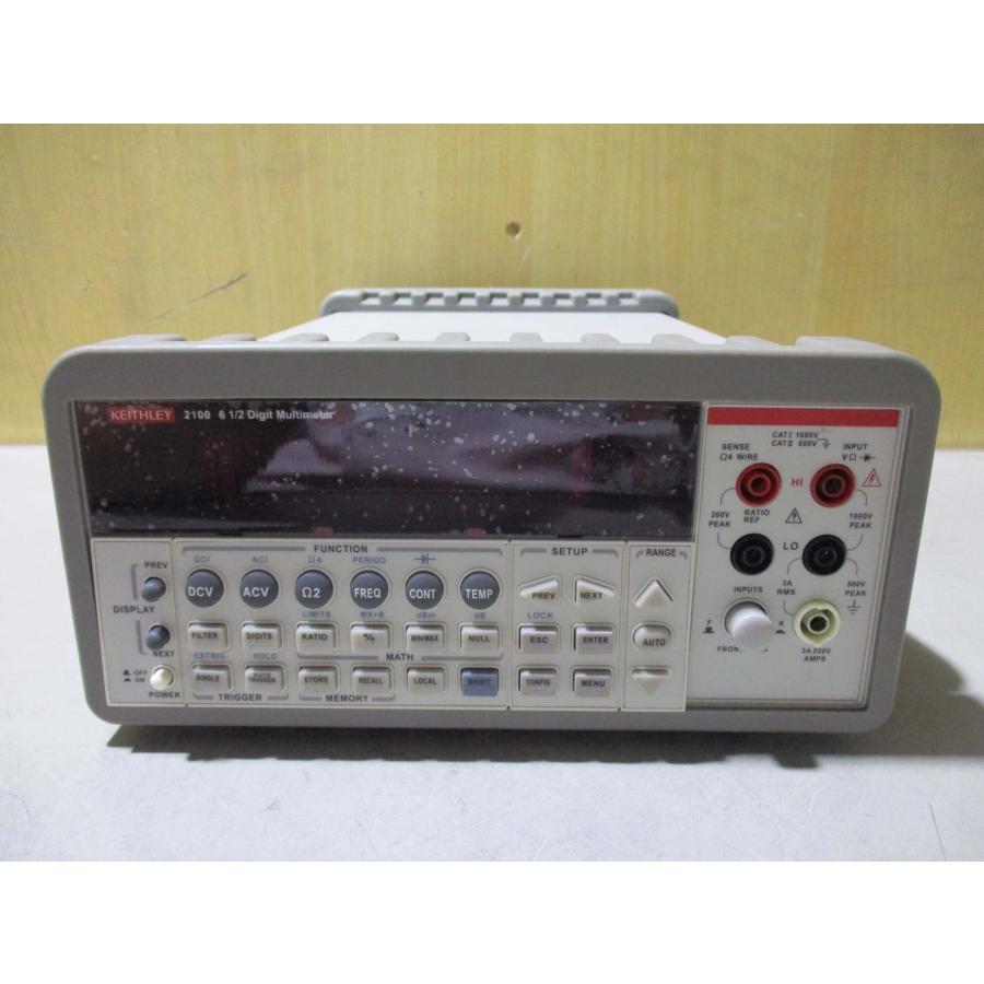 中古Keithley 2100 Digital Multimeter 通電確認(R50707DAA009) : r50707daa009 ...