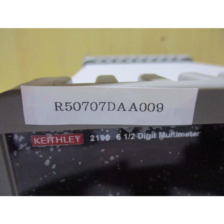 中古Keithley 2100 Digital Multimeter 通電確認(R50707DAA009) : r50707daa009 ...