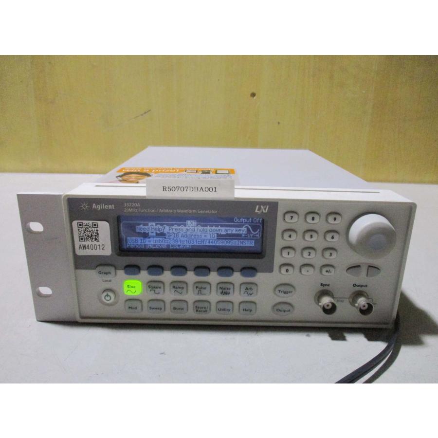 中古Agilent / Keysight 33220A 20 MHz Function Arbitrary Waveform ...