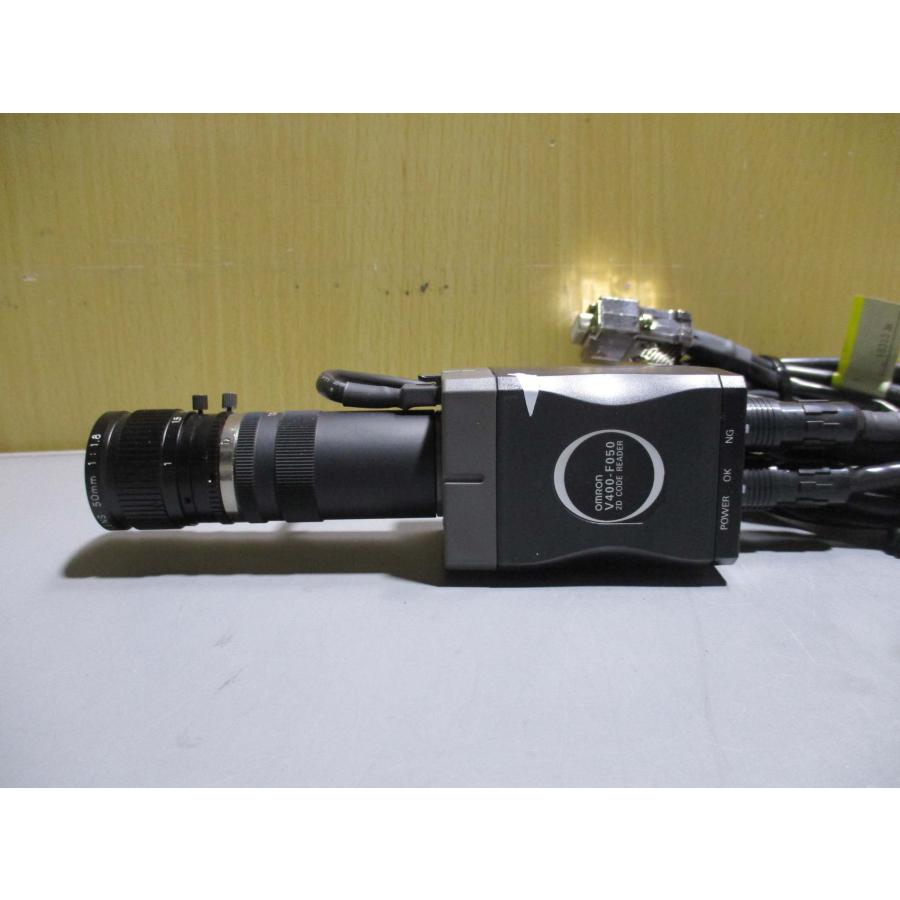 中古 OMRON 2D CODE READER V400-F050 固定型2次元コードリーダ/MORITEX MEBL-CB25/V400 ...
