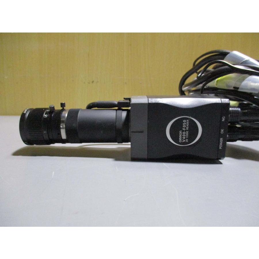 中古 OMRON 2D CODE READER V400-F050 固定型2次元コードリーダ/MORITEX MEBL-CB25/V400-W24/V400-WM0/50MM 1:1.8 ...