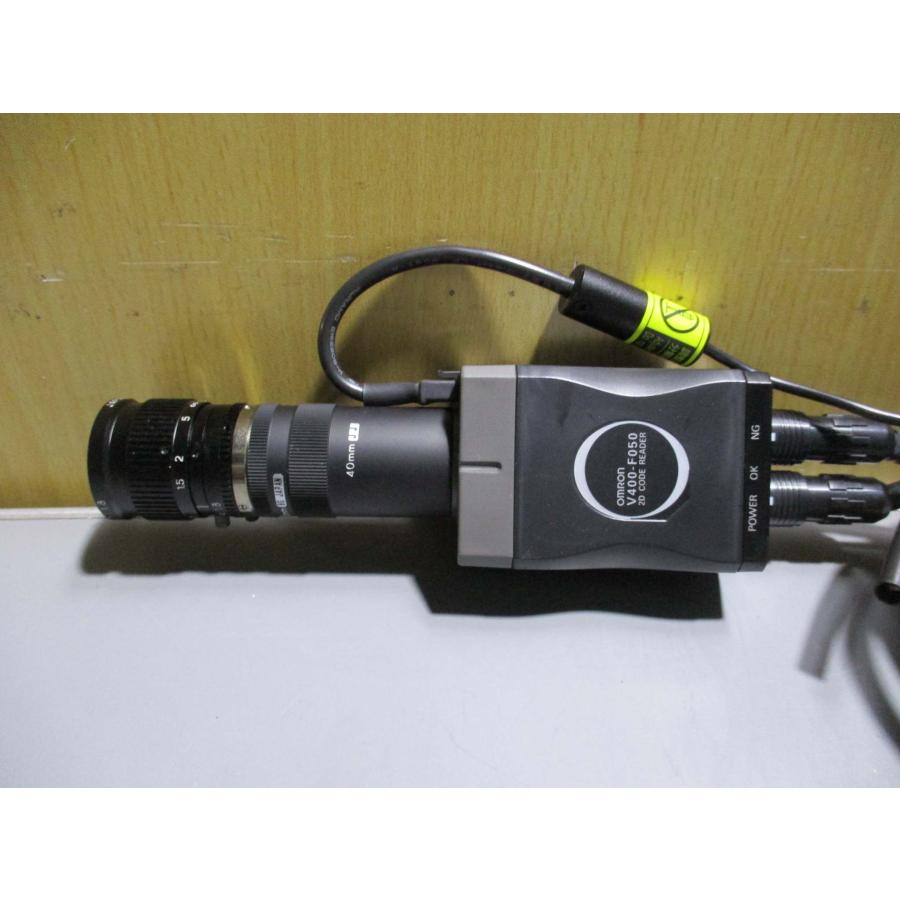 中古 OMRON 2D CODE READER V400-F050 固定型2次元コードリーダ/MORITEX MEBL-CB25/V400-W24/V400-WM0/50MM 1:1.8 ...
