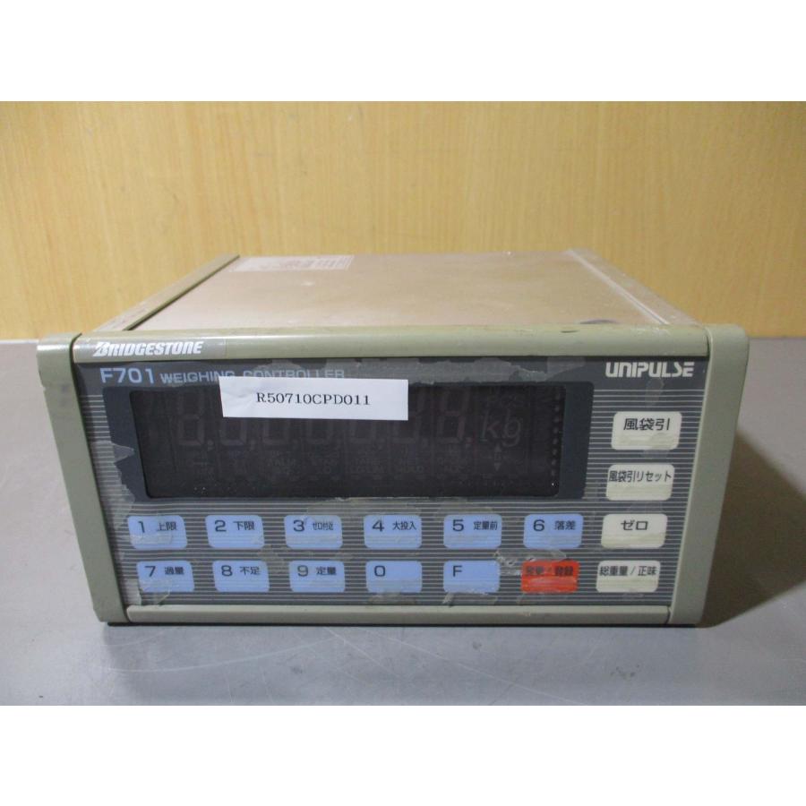 中古 Unipulse F701 ベーシックタイプ ウェイングインジケータ(R50710CPD011) : growdetrading ...