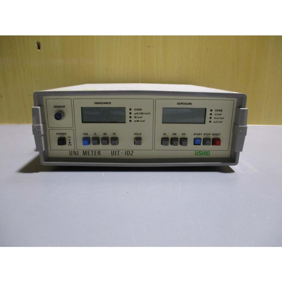 中古 USHIO UIT-102 UNI METER 紫外線積算光量計(R50711CME002) : growdetrading Yahoo!ショップ - 通販 - Yahoo!ショッピング
