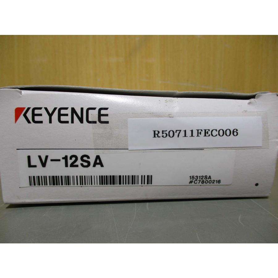 新古 KEYENCE LV-12SA 超小型デジタルレーザセンサー(R50711FEC006) : growdetrading Yahoo!ショップ - 通販 - Yahoo!ショッピング
