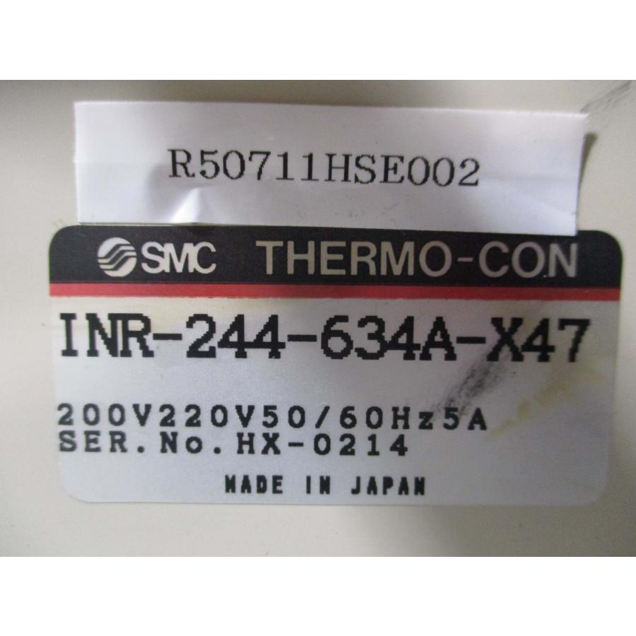 中古 SMC チラーユニット INR-244-634A-X47(R50711HSE002) : growdetrading Yahoo!ショップ - 通販 - Yahoo!ショッピング