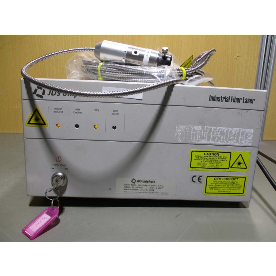 中古 JDS UNIPHASE 82-00041R INDUSTRIAL FIBER LASER(R50712HQC007) : growdetrading Yahoo!ショップ - 通販 ...