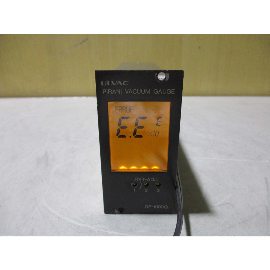 中古 ULVAC PIRANI VACUUM GAUGE GP-1000G デジタル電離真空計 通電OK(R50713CJB013) : growdetrading Yahoo!ショップ ...