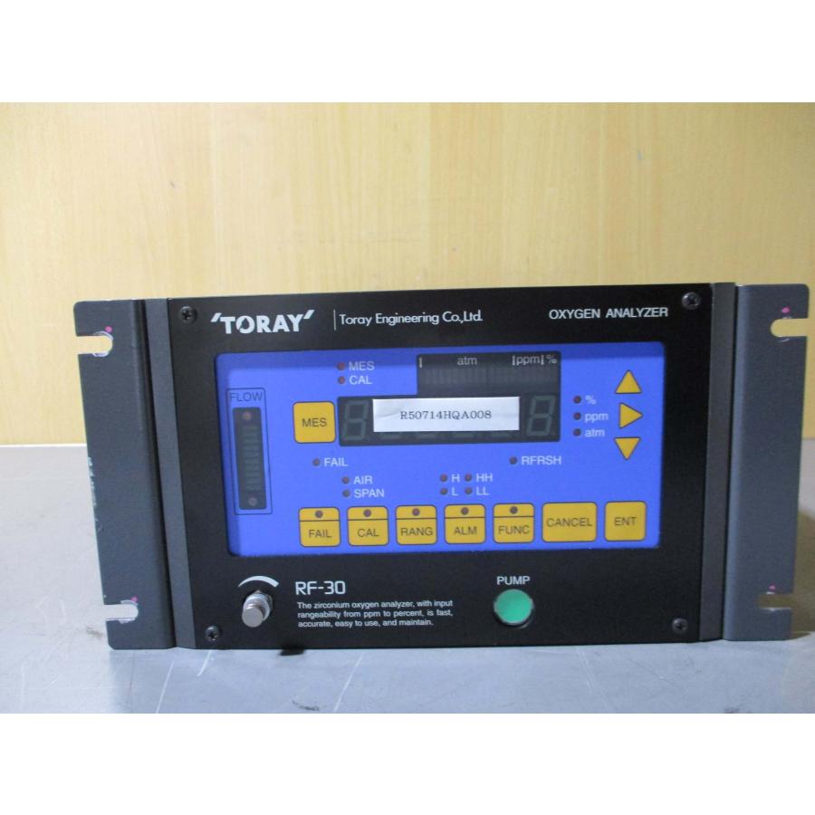 中古 TORAY RF-30 Compact Oxygen Analyzer＜電源線なし＞(R50714HQA008) : r50714hqa008 : growdetrading Yahoo ...