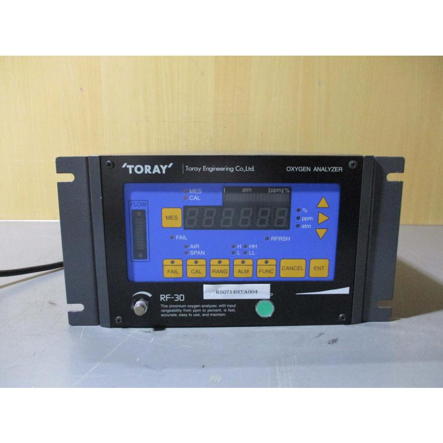 中古 TORAY RF-30 Compact Oxygen Analyzer(R50714HTA004) : growdetrading Yahoo!ショップ - 通販 - Yahoo!ショッピング