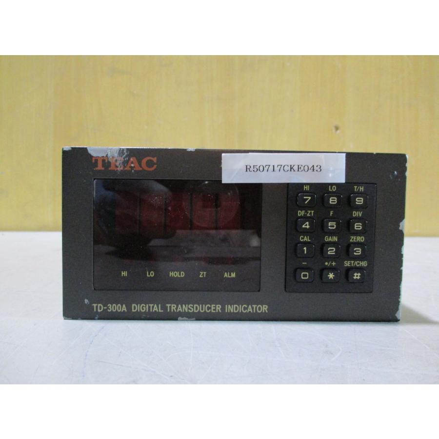 中古TEAC DIGITAL TRANSDUCER INDICATOR TD-300A(R50717CKE043) : growdetrading Yahoo!ショップ - 通販 ...