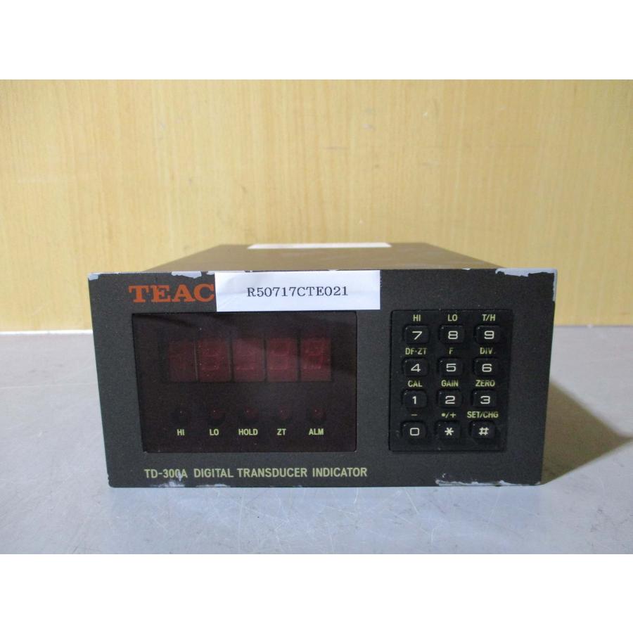 中古TEAC DIGITAL TRANSDUCER INDICATOR TD-300A(R50717CTE021) : growdetrading Yahoo!ショップ - 通販 ...