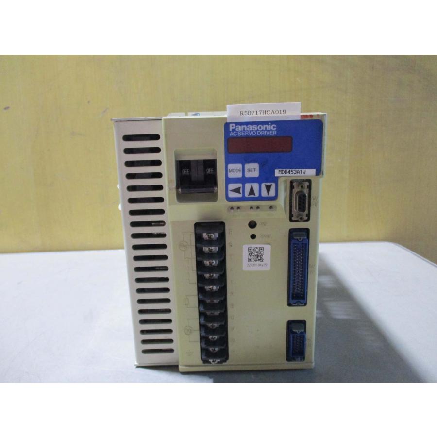 中古Panasonic AC SERVO DRIVER MDD453A1W 200V 4.5KW(R50717HCA019) : growdetrading Yahoo!ショップ - 通販 ...
