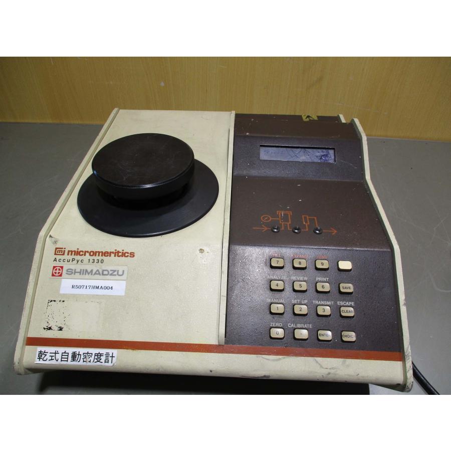 中古SHIMADZU micromeritics AccuPyc 1330 133-00000-00 乾式自動密度計(R50717HMA004 ...