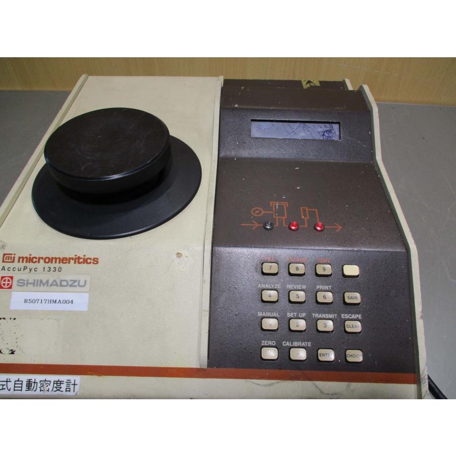 中古SHIMADZU micromeritics AccuPyc 1330 133-00000-00 乾式自動密度計(R50717HMA004 ...