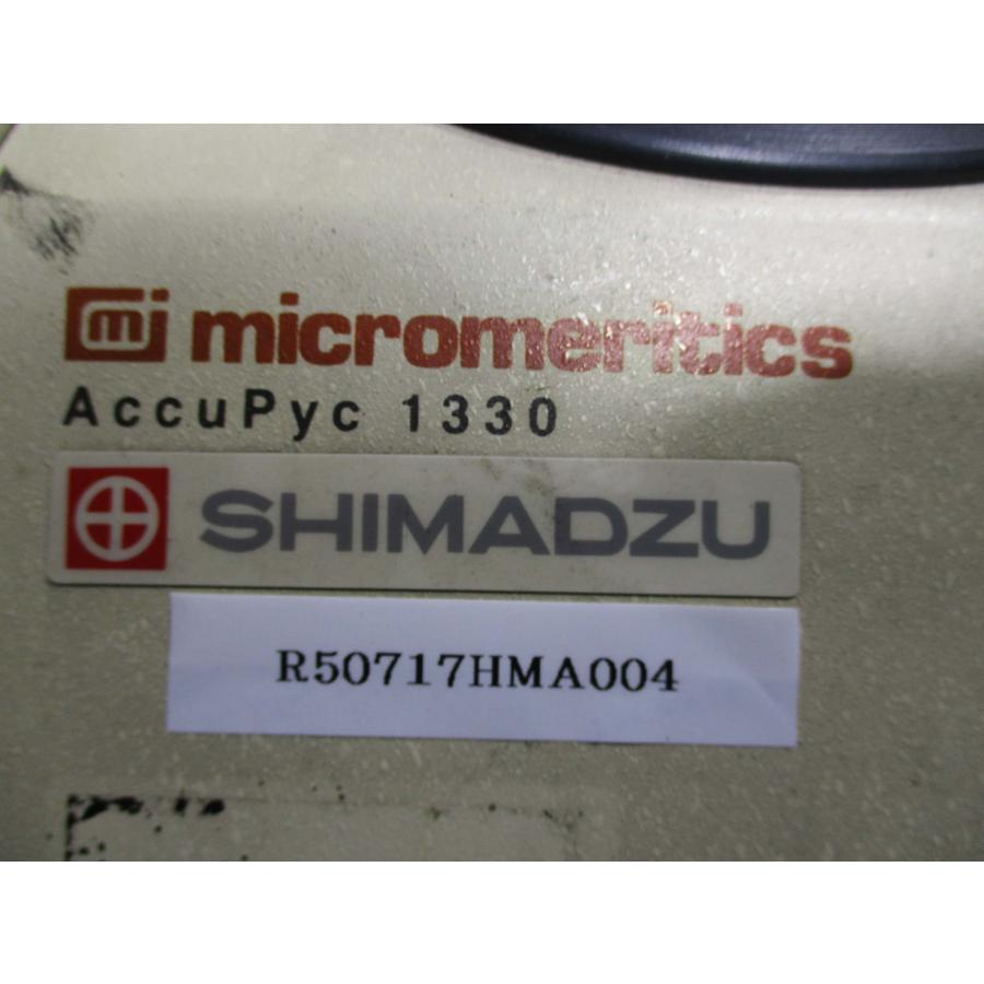 中古SHIMADZU micromeritics AccuPyc 1330 133-00000-00 乾式自動密度計(R50717HMA004 ...
