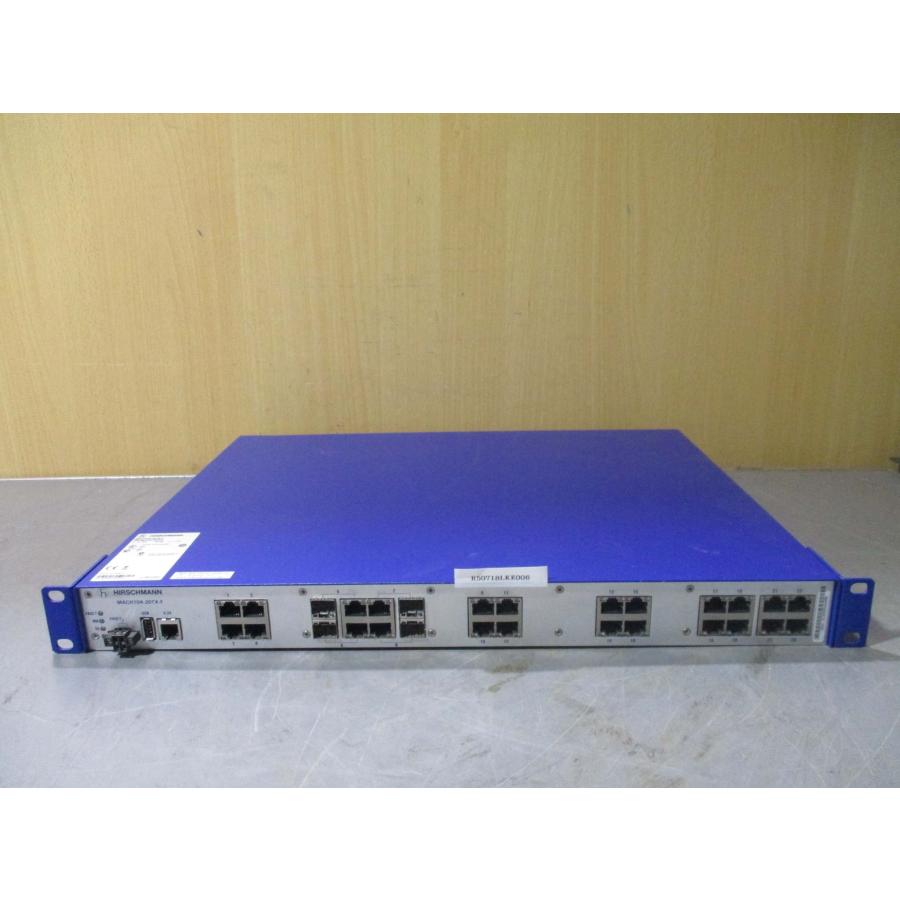 中古 HIRSCHMANN MACH104-20TX-F Switch 50/60HZ 100-240VAC(R50718LKE006 ...