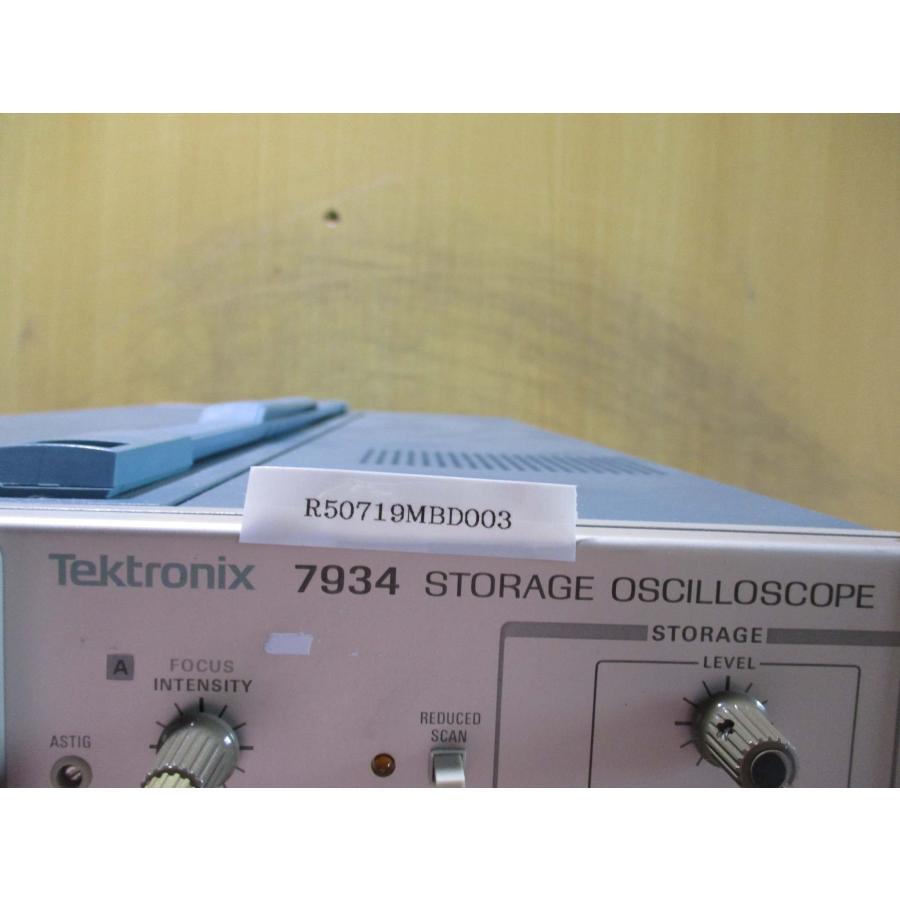 中古 Tektronix 7934 500 MHz Storage Oscilloscope ＜通電OK＞(R50719MBD003 ...