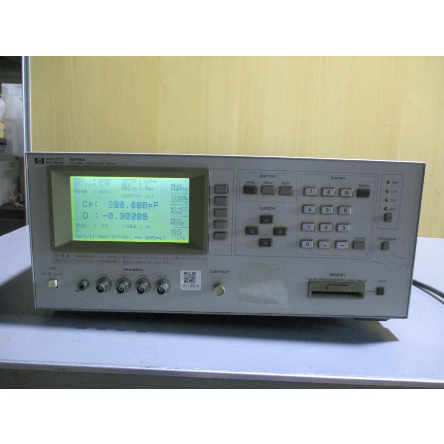 中古 Agilent HP 4278A - Capacitance Meter 1KHz / 1MHz 6 Digit＜通電OK ...