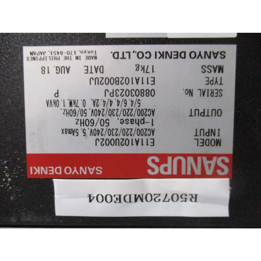 中古 SANYO DENKI SANUPS E11A E11A102U002J(R50720MDE004) : growdetrading ...